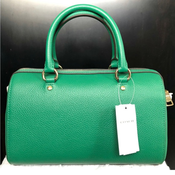 Coach | Bags | New Coach Rowan Diary Embroidery Leather Satchel Bag In ...